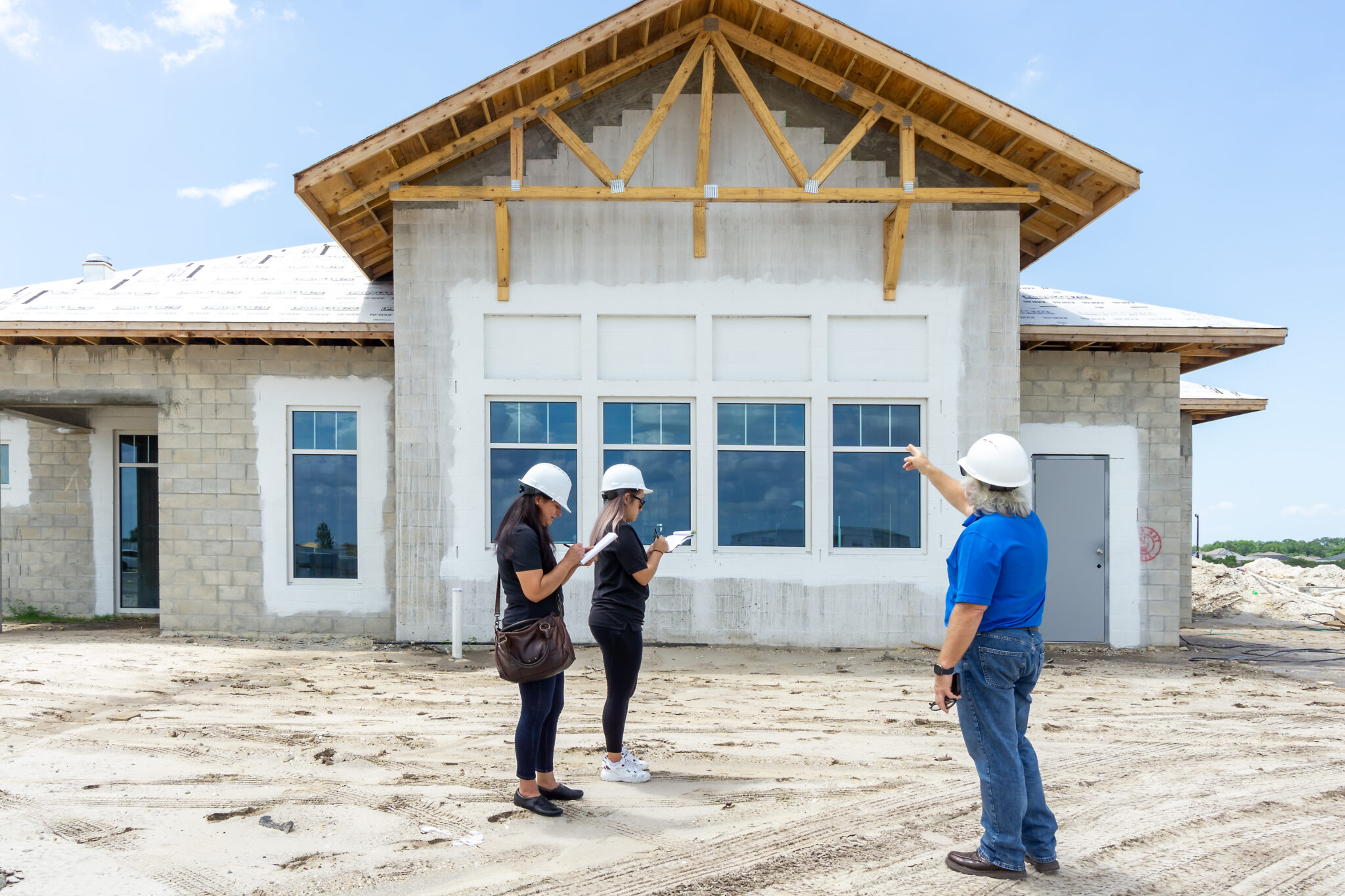 Del Webb BayView Clubhouse Site Walk | FAE Development Site